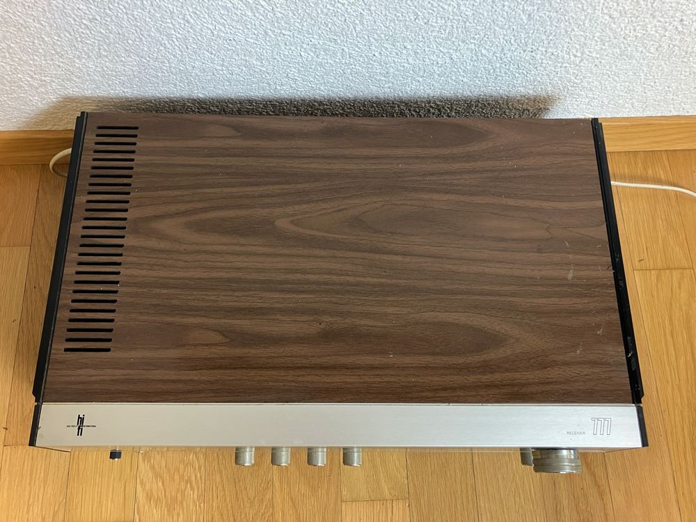 PHILIPS Tonmeister 777 TA HiFi Steuergerät Nussbaum Silber (Gebraucht ...