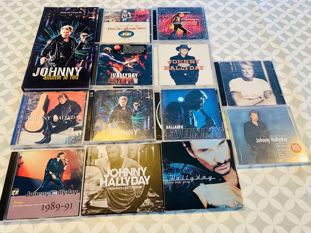 Collection CDs et double CDs de Johnny Hallyday (Gebraucht) in Gals für ...