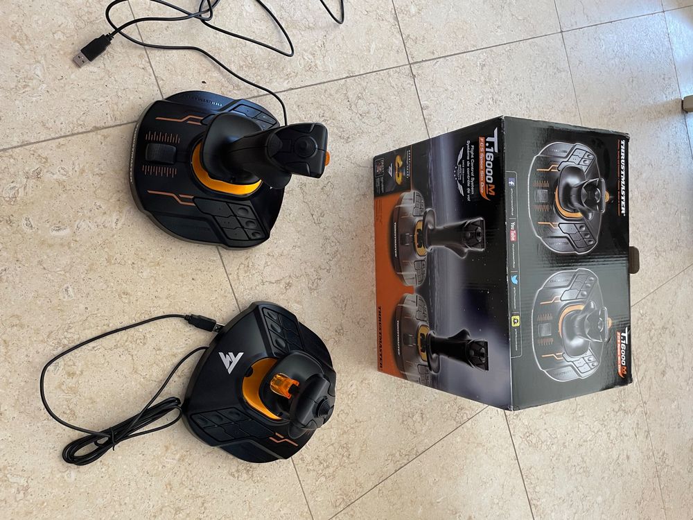 Joysticks THRUSTMASTER T.1600M (Gebraucht) in Founex für CHF 45 – nur ...