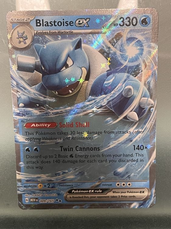 Pokemon Karte: Turtok EX -EN - Selten! Top Zustand! (Gebraucht) in ...