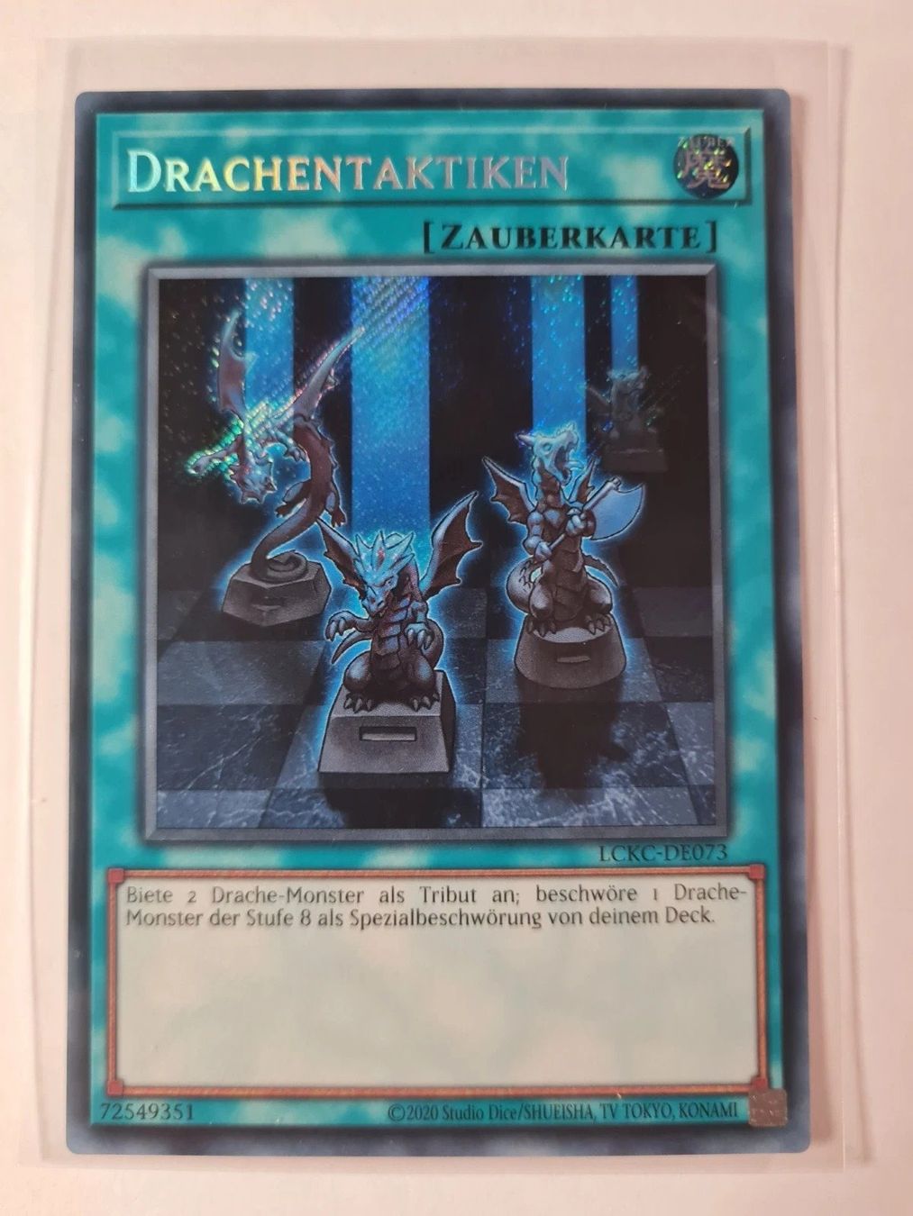 Yu-Gi-Oh! Drachentaktiken • LCKC-DE073 • Secret Rare (Neu und ...