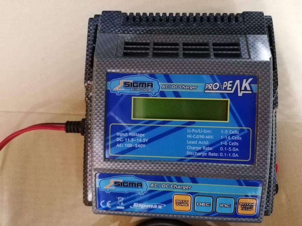 Ladegerät PRO-PEAK Sigma AC/DC Charger (Gebraucht) in Weinfelden für ...