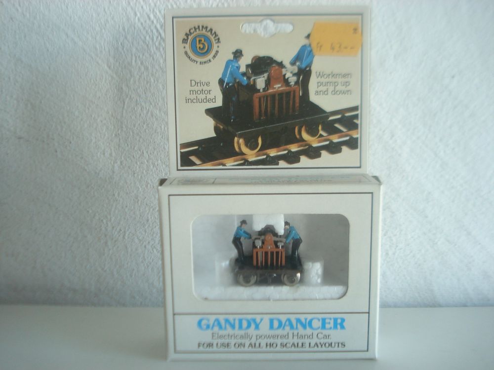 Bachmann H0: Gandy Dancer, Nr. 46-1202, GS, mit OVP, wie neu (Gebraucht ...
