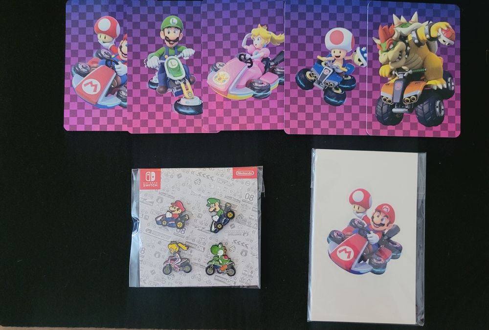 Mario Kart Pin und Karten Selten (Neu (gemäss Beschreibung)) in ...