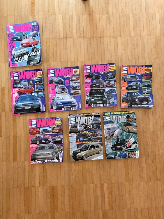 VW WOB! Magazine Sammlung - Selten! (Gebraucht) in Muttenz für CHF 10 ...