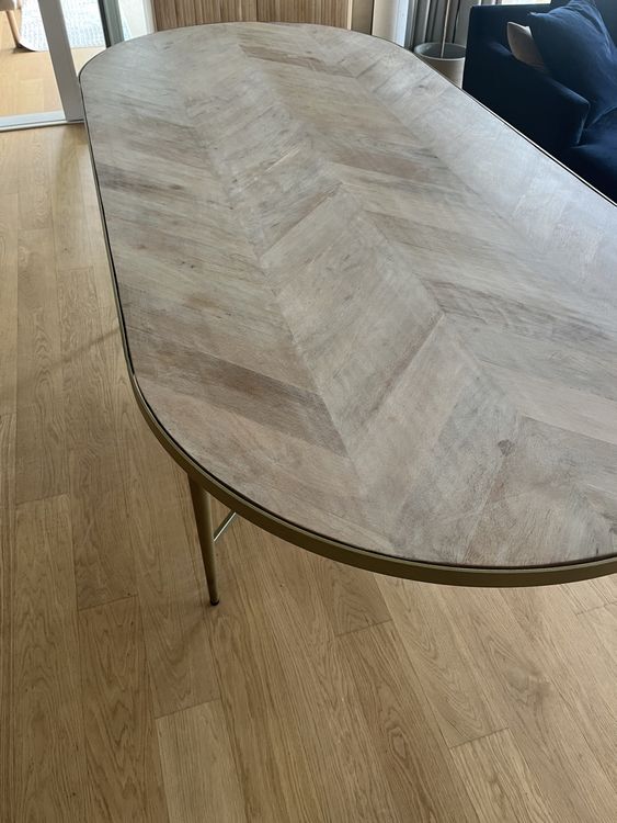 Mango wood dining table 220cm long | Kaufen auf Ricardo