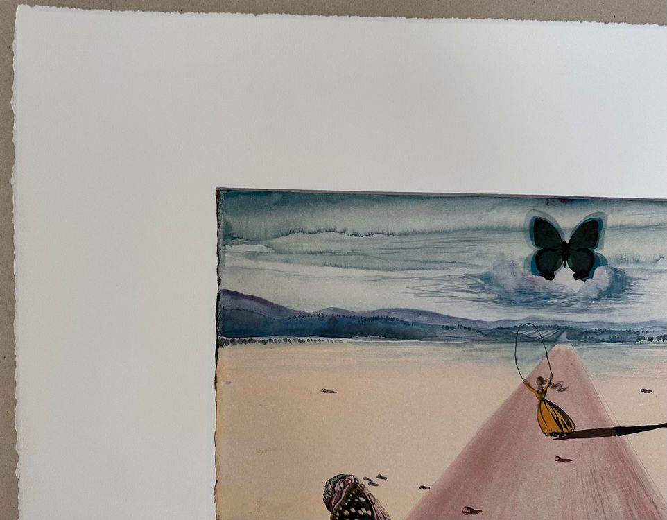 Dali: Landscape with a Woman Skipping Rope CCCXLVI/MM (Neu (gemäss ...