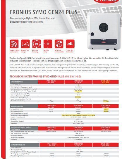 Fronius Gen24 10.0 Wechselrichter | Kaufen auf Ricardo