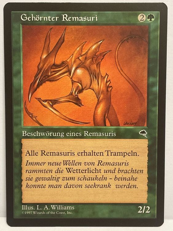 Magic The Gathering - Gehörnter Remasuri (Neu (gemäss Beschreibung)) in ...