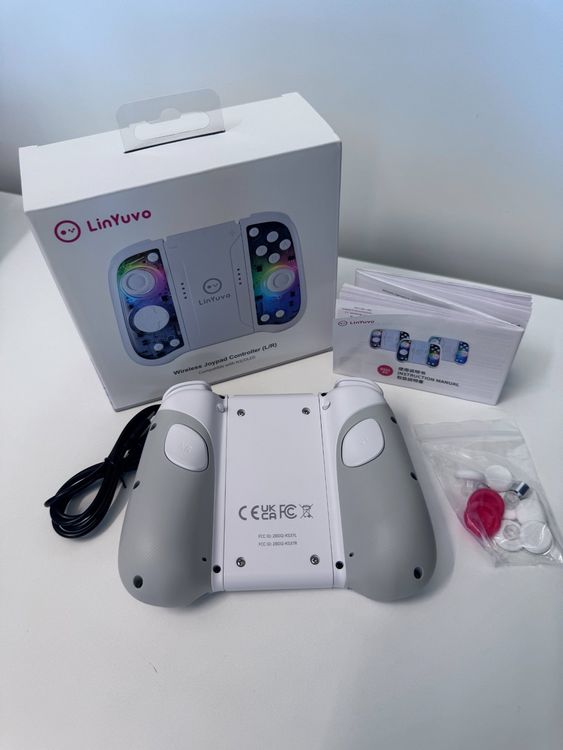Manette RGB sans fil LinYuvo pour Nintendo Switch (Neuf avec emballage ...