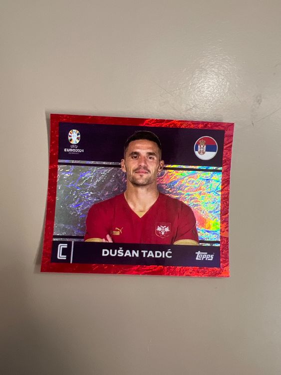 Topps EM 2024 ROT Dusan Tadic SRB 2 | Kaufen auf Ricardo
