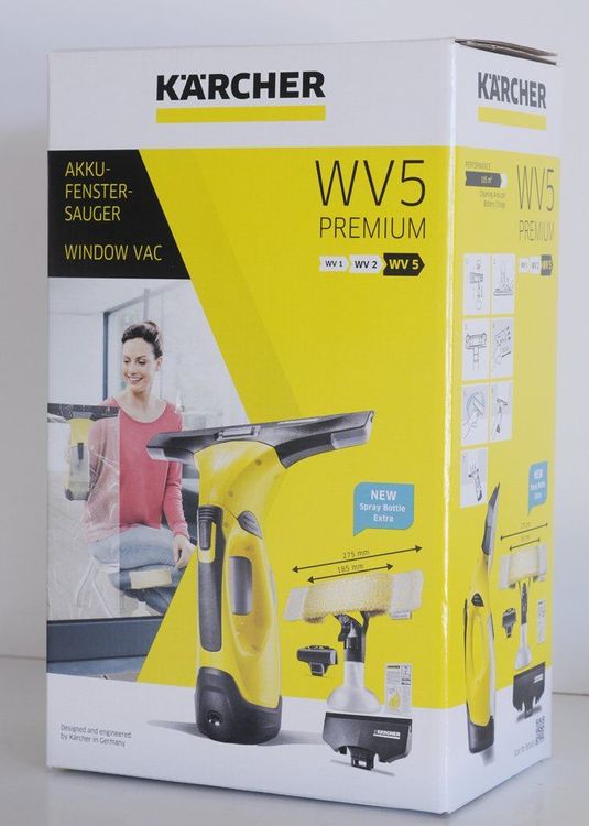 Akku-Fensterreiniger KÄRCHER WV5 Premium, 1.633-453.0. Neuw. (Gebraucht ...