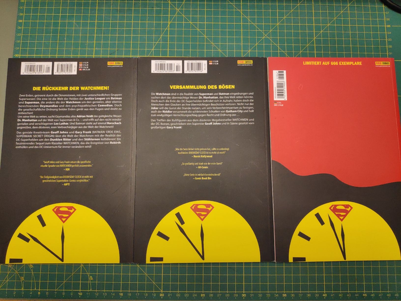 DC Comics Doomsday Clock Hefte 1-3 (Deutsch) Top Zustand (Gebraucht) in ...