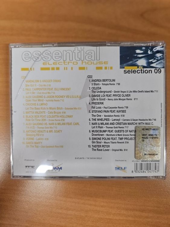 2 CDs - Various – Essential Electro House Selection 09 (Gebraucht) in ...