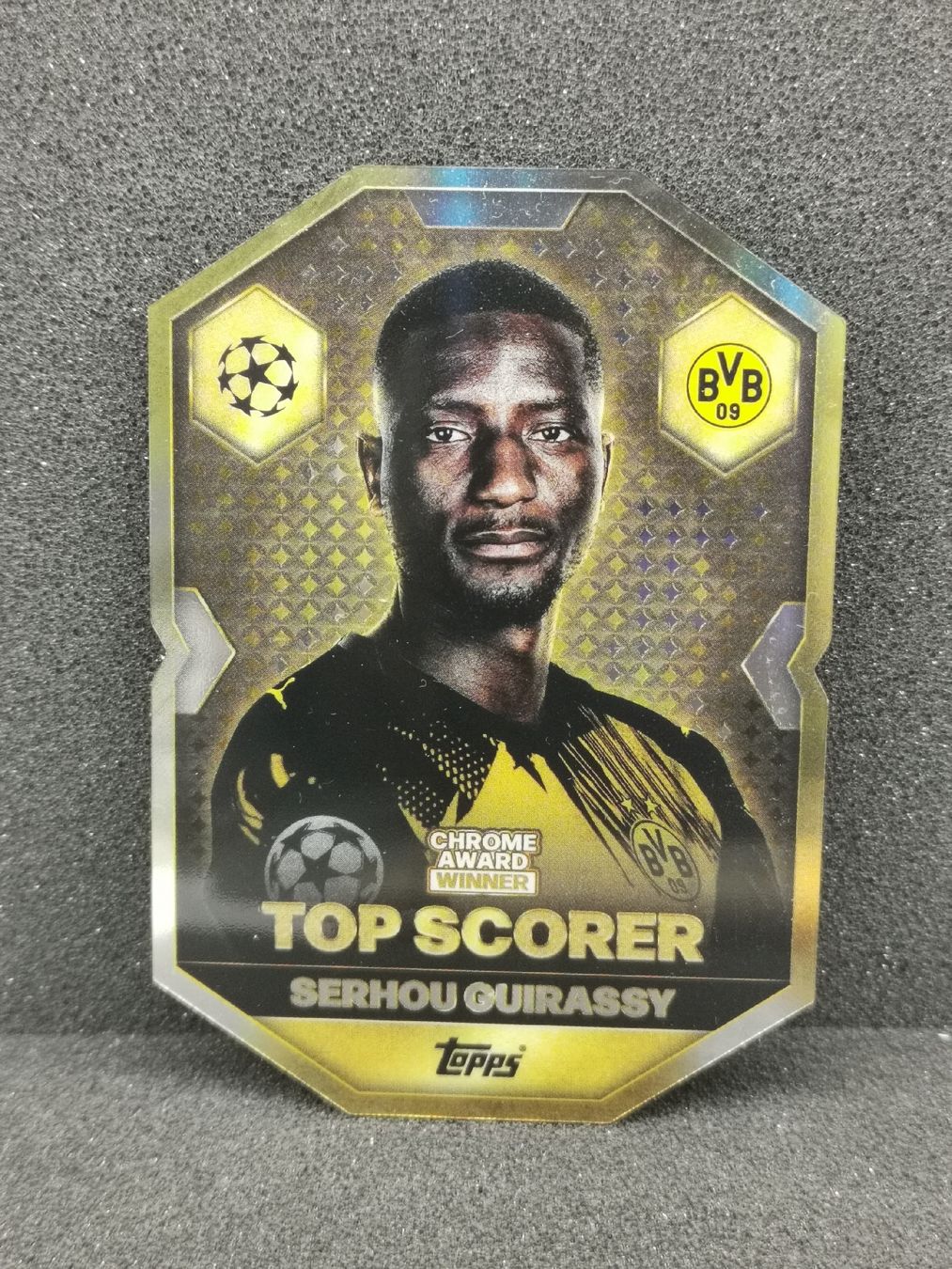 Match attax 2025/26 Serhou Guirassy Chrome Award Winner (Gebraucht) in ...