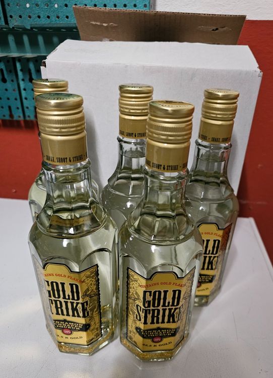 LICOR GOLD STRIKE AUS HOLLAND MIT 23.5 K.GOLD FLAKES (Neu (gemäss ...