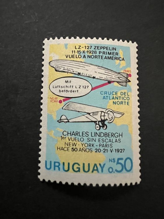 Uruguay, 1978 Zeppelin ** Luxus (E822) (Neu (gemäss Beschreibung)) in ...