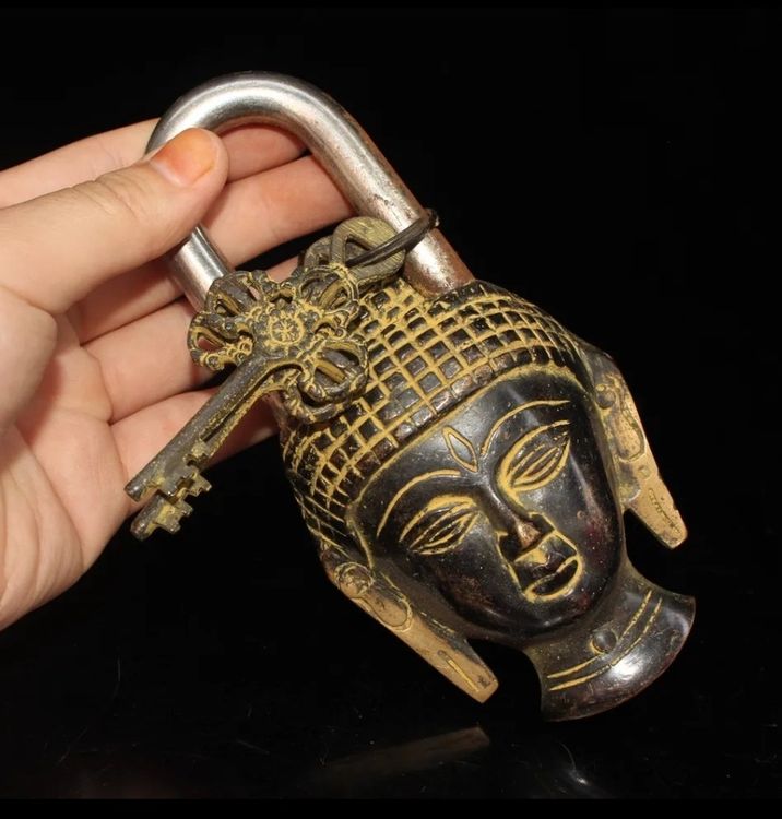 Tibetain bronze candena Boudha ancien | Kaufen auf Ricardo