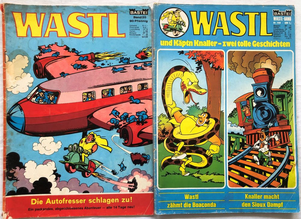 2x WASTL - Hefte - Nr.20 + Nr.149 - Bastei Verlag (Gebraucht) in Schaffhausen für CHF 5 – mit ...