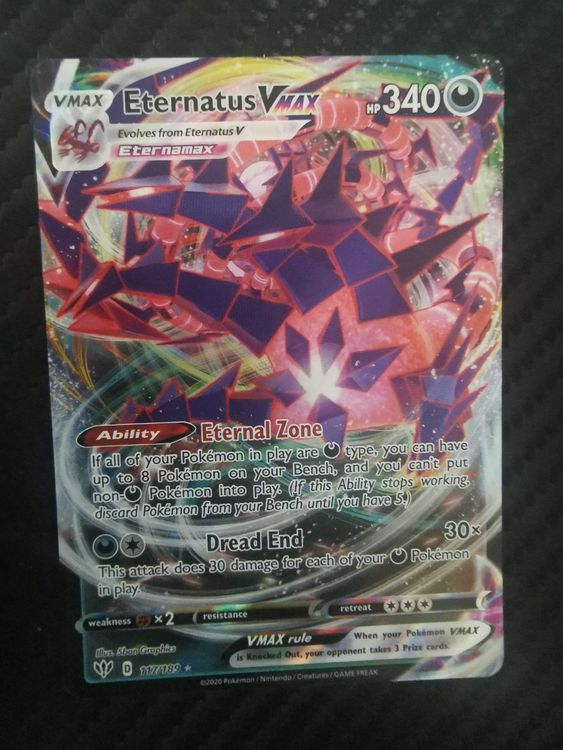 Eternatus VMAX 117/189 EN | Kaufen auf Ricardo