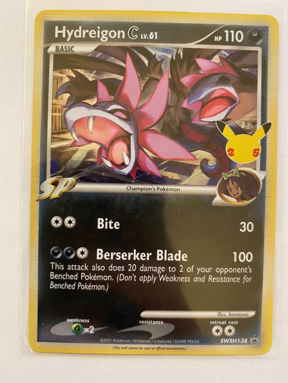 Pokemon Hydreigon SWSH 138 EN | Kaufen auf Ricardo