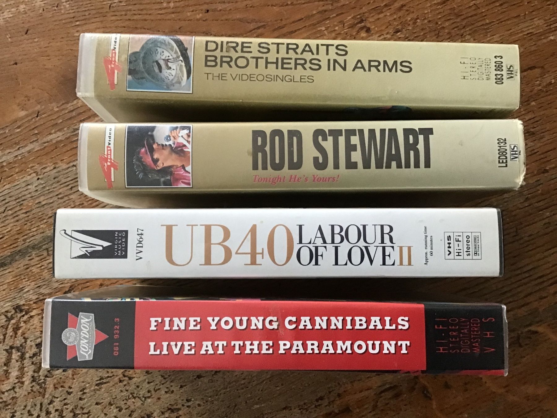 Lot 4 K7 vidéo VHS concerts Dire Straits … (Gebraucht) in Fully für CHF ...