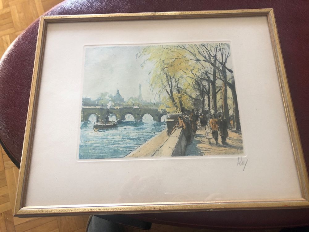 Gravure signé Roy | Kaufen auf Ricardo