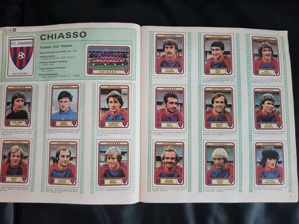 Panini album FOOTBALL 80 - komplett (Gebraucht) in für CHF 225 – mit ...