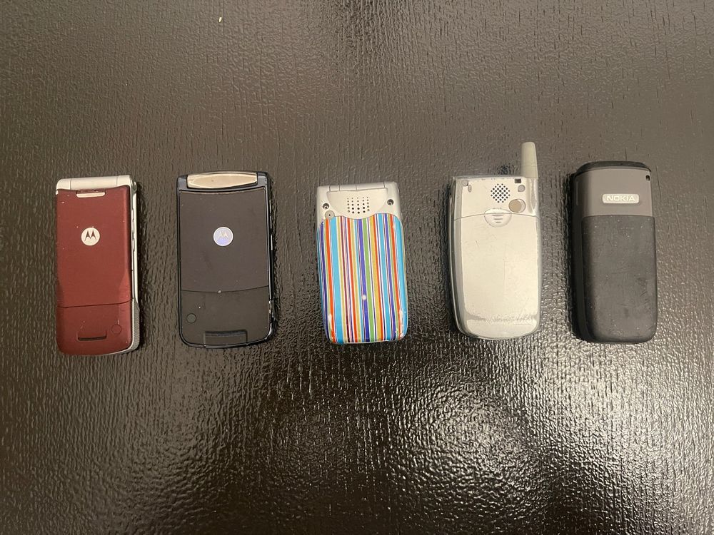 5 alte Natel für Sammler/Liebhaber IT-Nostalgie, Handy Phone (Gebraucht ...