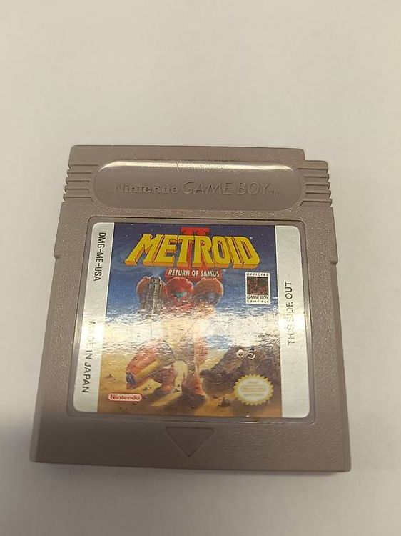 Metroid II: Return of Samus - Jeu Game Boy Vintage (1991) (Gebraucht ...