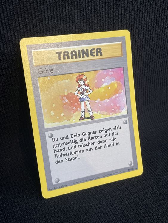 Göre 75/102 Trainer Base basis set Pokemon vintage rar DE | Kaufen auf ...