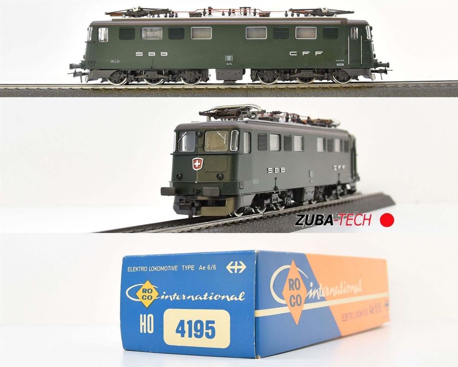 Roco 4195 E-Lok Ae 6/6 SBB H0 GS mit OVP (Gebraucht) in St. Gallen für CHF 55.5 – mit Lieferung ...