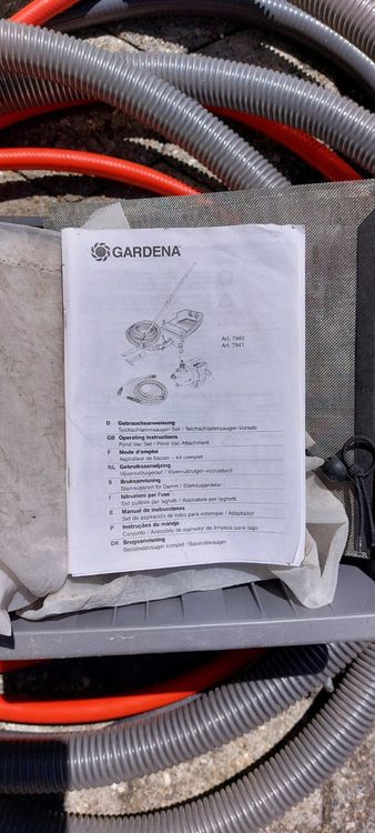 Teichschlammsauger-Set Gardena Typ 3000/4 (Gebraucht) in Kyburg-Buchegg ...