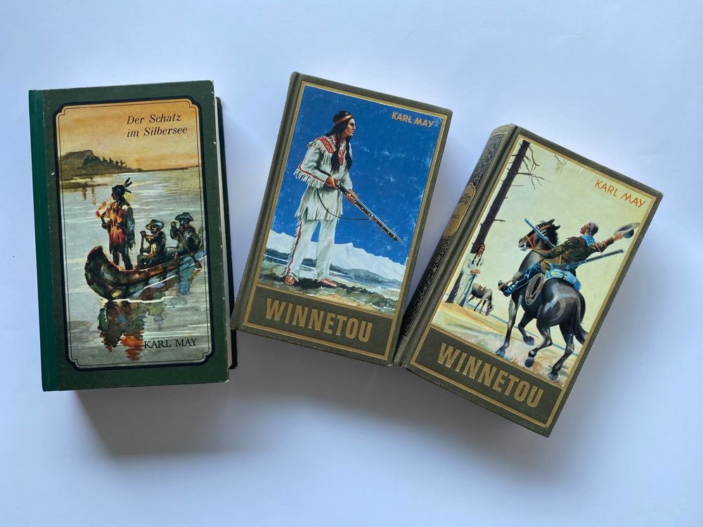 WINNETOU I & II .Karl May. Western. 3 Bände. (Gebraucht) in Zürich für ...