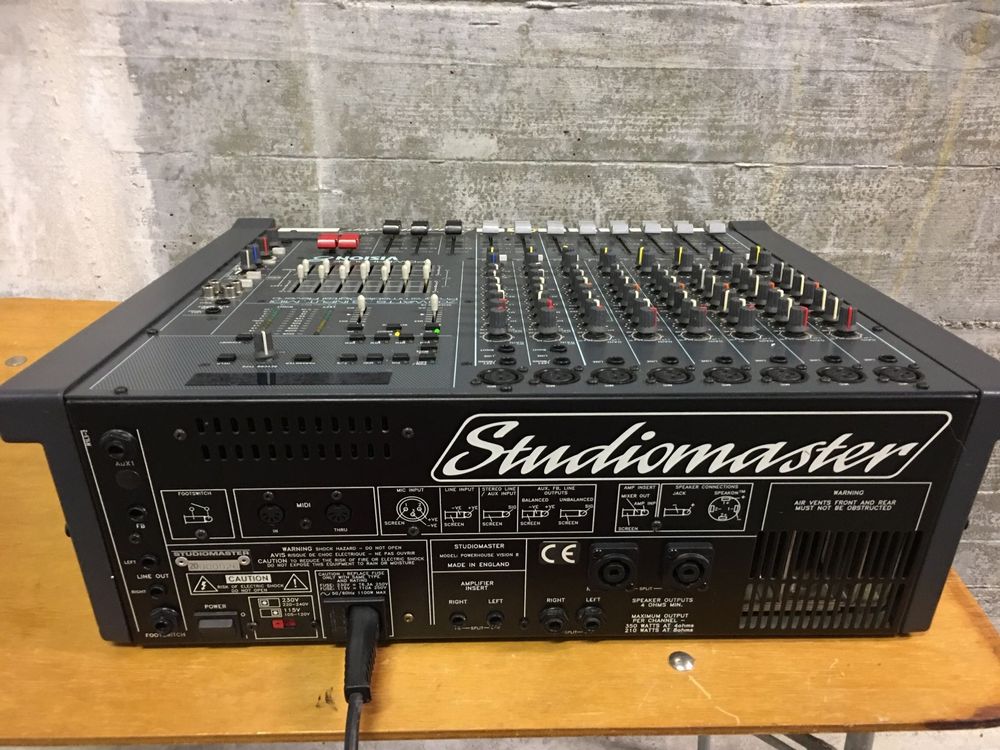 Studiomaster Powerhouse Vision 8 (Gebraucht) in Villars sur Glane für ...