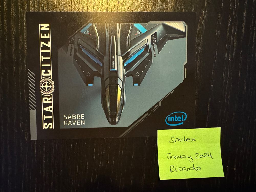 Aegis Sabre Raven / Original Code Cards / Star Citizen (Neu und ...
