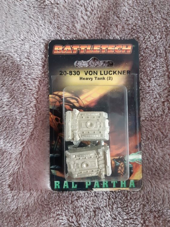 Battletech Model Von Luckner Tank von Ral Partha USA | Kaufen auf Ricardo