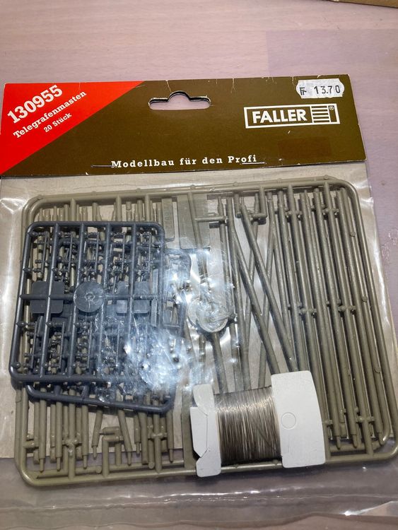 FALLER H0 Telegrafenmasten (Neu und originalverpackt) in Sutz für CHF 1 – mit Lieferung auf ...