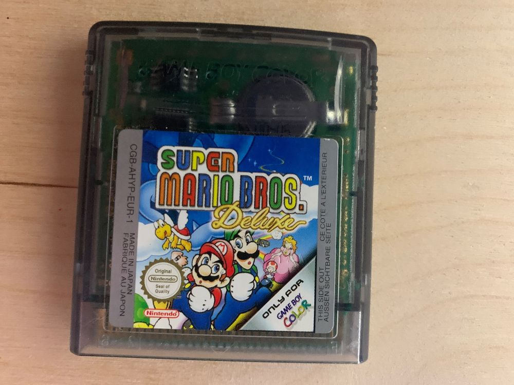 Super Mario Bros Deluxe für Gameboy Color (Gebraucht) in Gebenstorf für ...