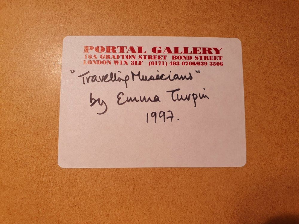 Original Ölgemälde von Emma Turpin (1964) (Referenz Nr. 7) (Gebraucht ...
