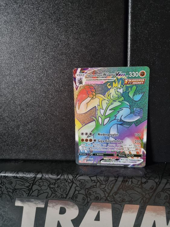 Pokemon Karte Fokussierter Angriff Wulaosu VMax 167/163 | Kaufen auf ...