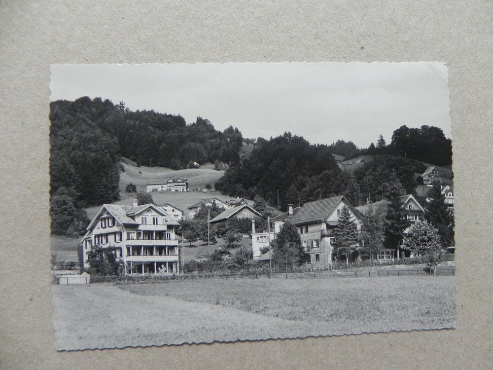 Echtphoto Karte Ebnat Kappel Sg Toggenburg Dorfteil 1954 Kaufen Auf