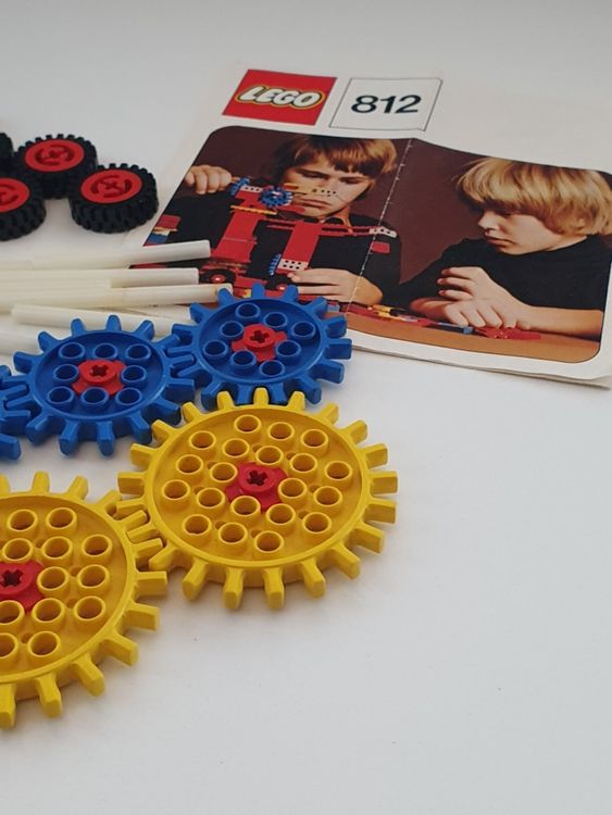 LEGO 812 Zahnräder und Gelenke (1974) - 70er Jahre uvollst. (Gebraucht ...