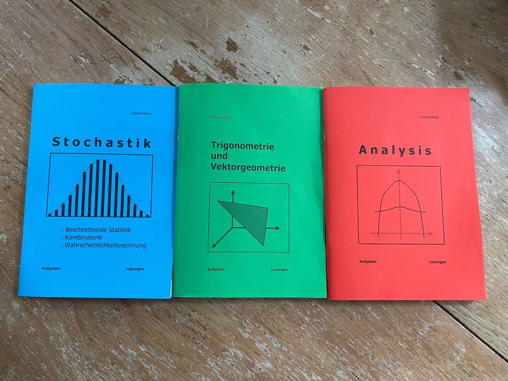 Erhard Rhyn Stochastik / Trigonometrie & Vektoren / Analysis | Kaufen auf Ricardo