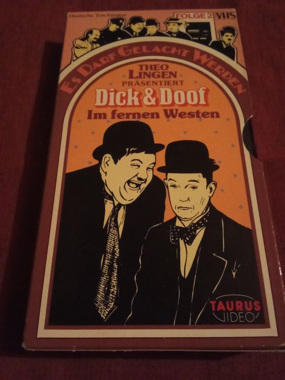 Dick & Doof - Im fernen Westen (USA 1937) Taurus Video VHS (Gebraucht ...