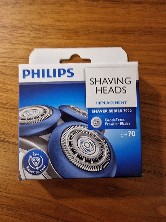 Philips Scherkopf SH70 3Stk / Shaving Head (Neu und originalverpackt ...