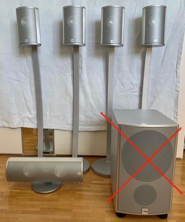 Heimkino Surround System Canton Movie 5.0 (Movie CD 201) (Gebraucht) in ...