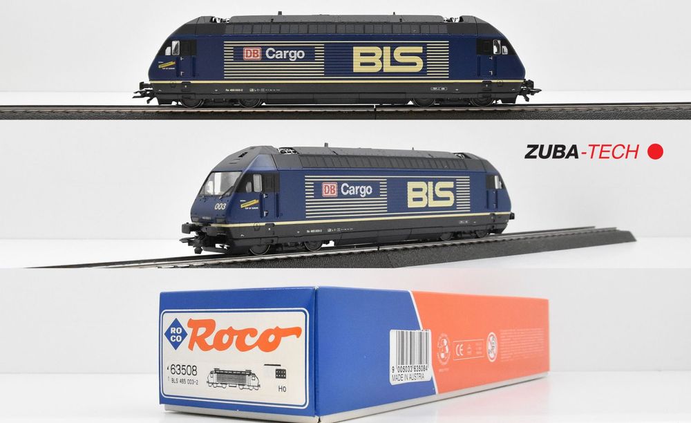 Roco 63508 E-Lok Re 465 "Jungfraujoch" BLS H0 DC Analog OVP (Gebraucht ...