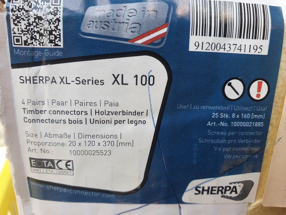 Sherpa Holzverbinder (Neu und originalverpackt) in Engelburg für CHF 25 ...