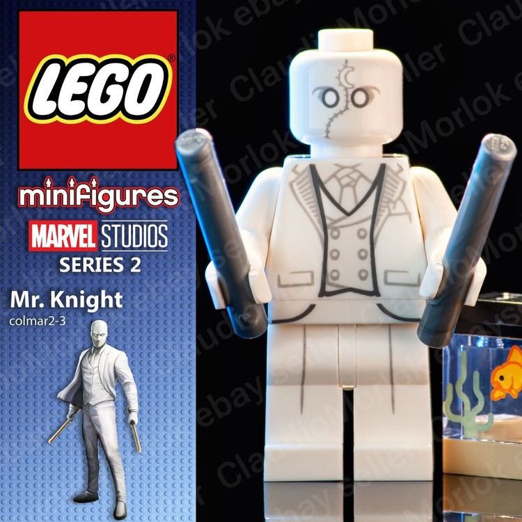 03 MR KNIGHT LEGO MINIFIGURE 71039 MARVEL STUDIOS Serie 2 (Neu (gemäss ...